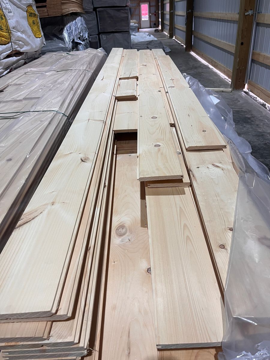 1X8 TONGUE & GROOVE Cabin Grade