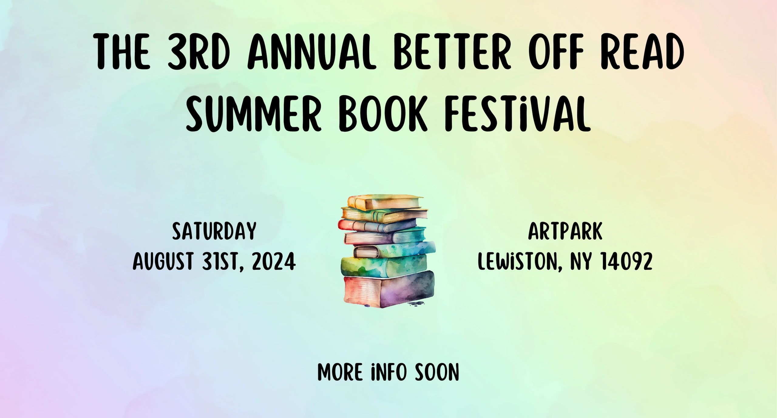 The Better Off Read Summer Book Festival