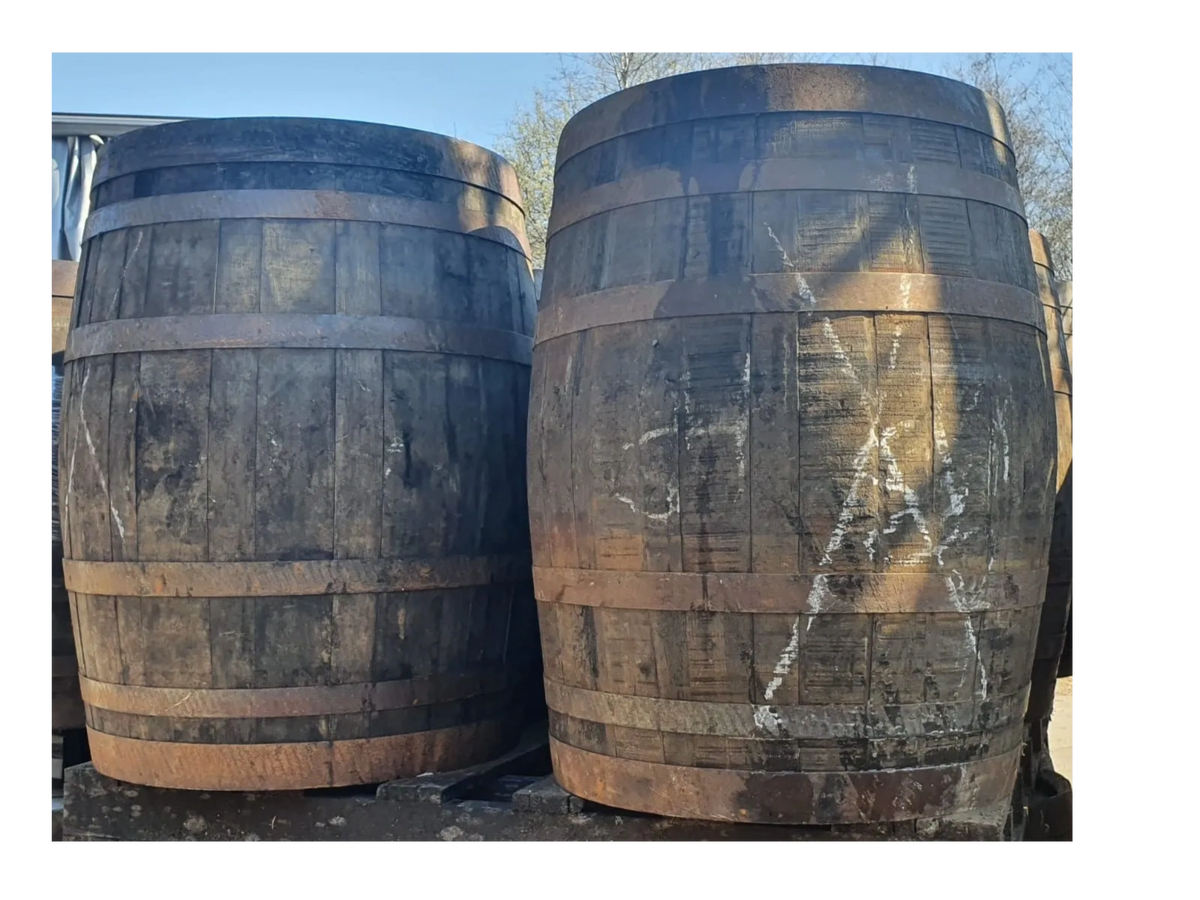 5 x whole hogshead whisky/whiskey barrels..uk mainland delivery included