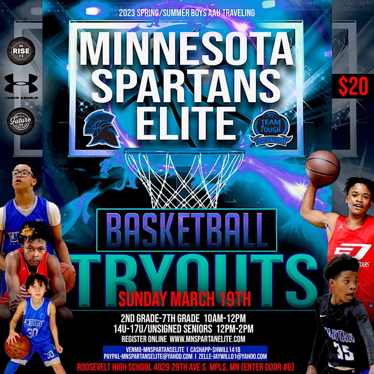 MN SPARTANS ELITE - Youth Basketball, Aau Minnesota Basketball
