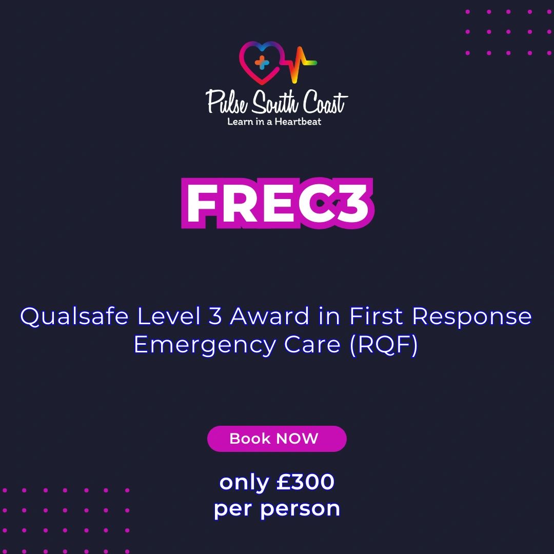 Qualsafe Level 3 Award in First Response Emergency Care (FREC3)