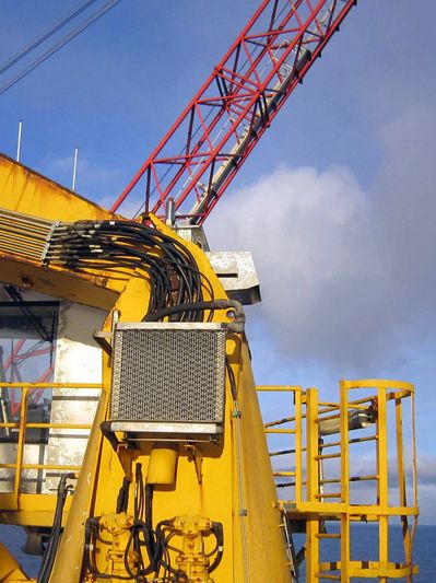 Offshore crane inspection