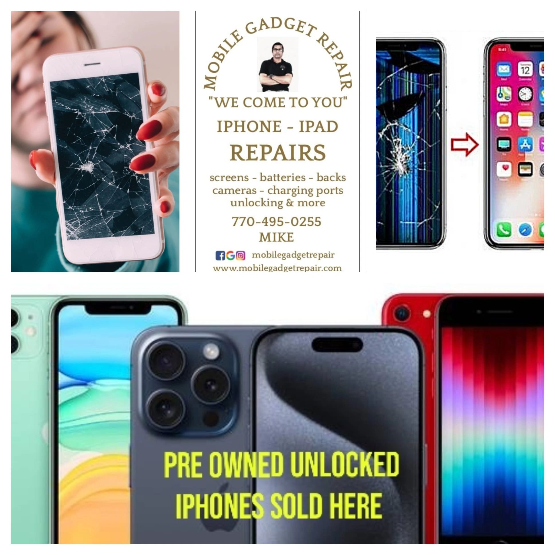 Iphone Screen Repairs - Mobile Gadget Repair