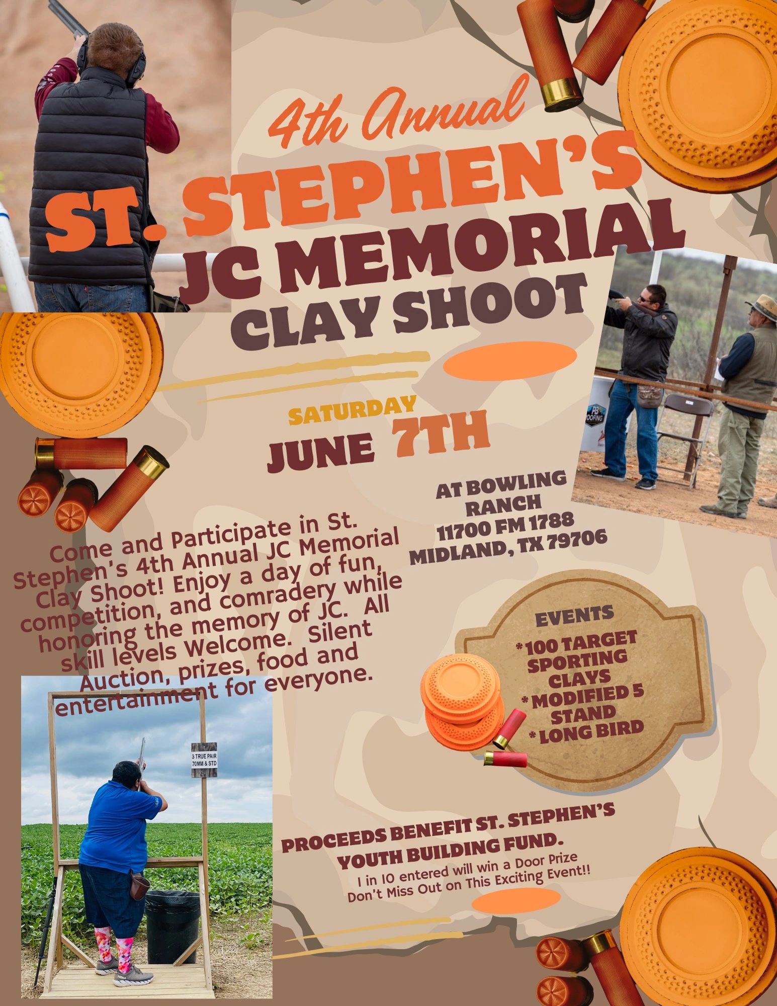 St. Stephens Catholic Church Clay Shoot