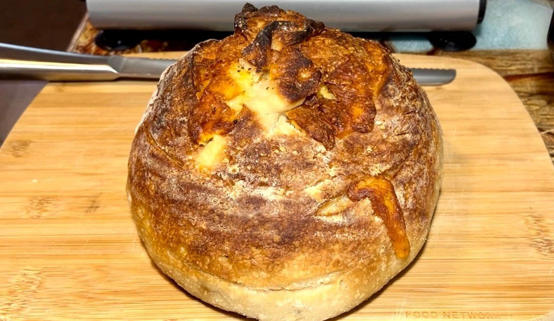 Pepperjack Chese Sourdough Loaf