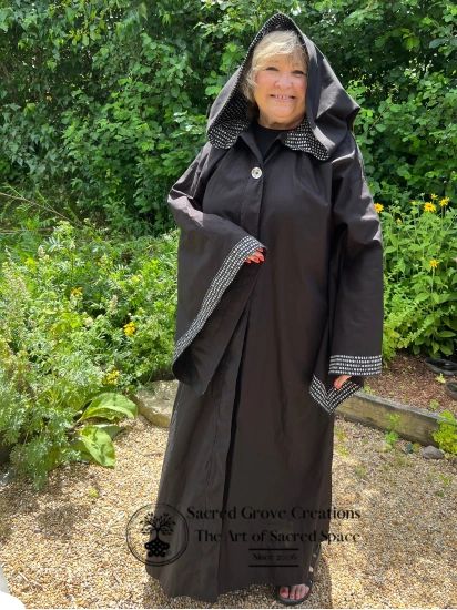 Custom Order Traditional Split Front Ritual Robe