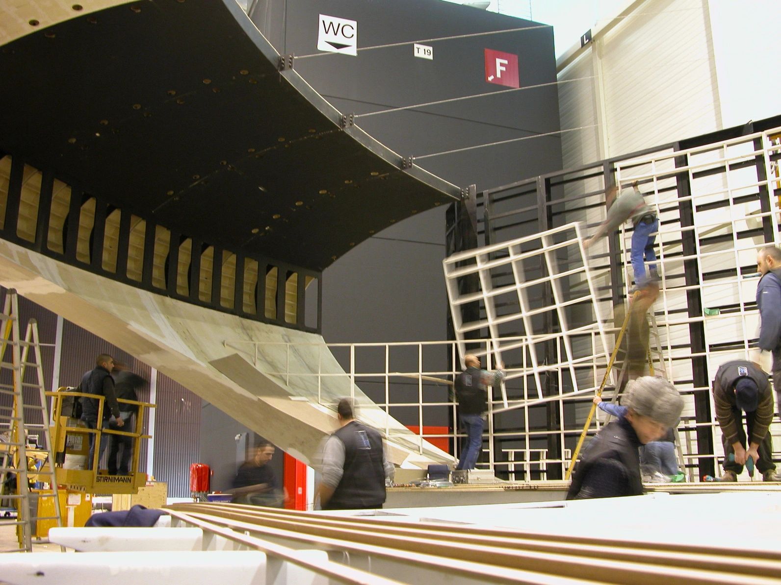 Setting out services