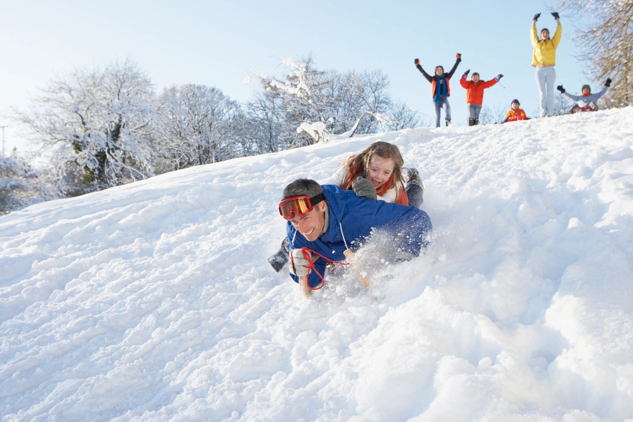 Top Places to Sled Around Peoria!