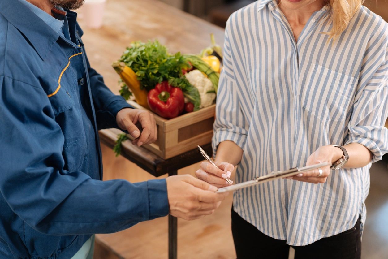 our great delivery service