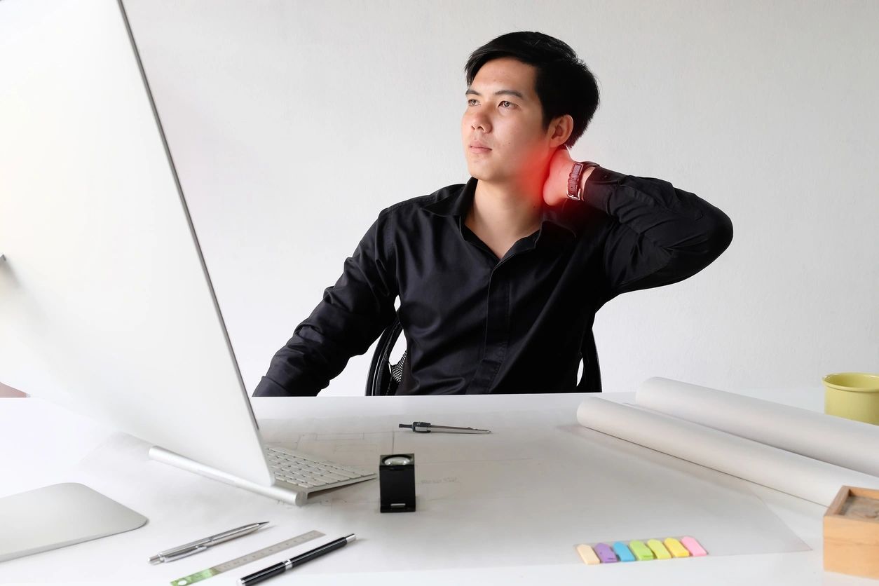 Neck Pain from Computers? Here's How Massage + Stretch Can Help
