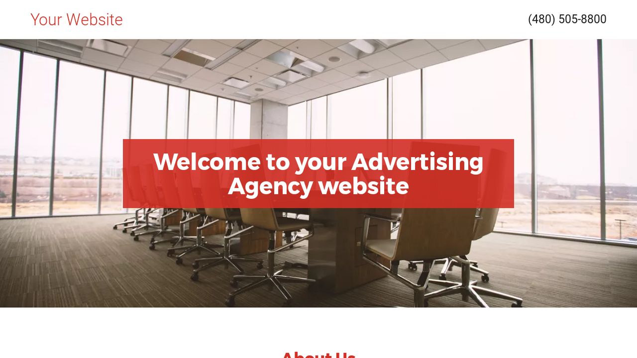 Advertising Agency Website Templates GoDaddy