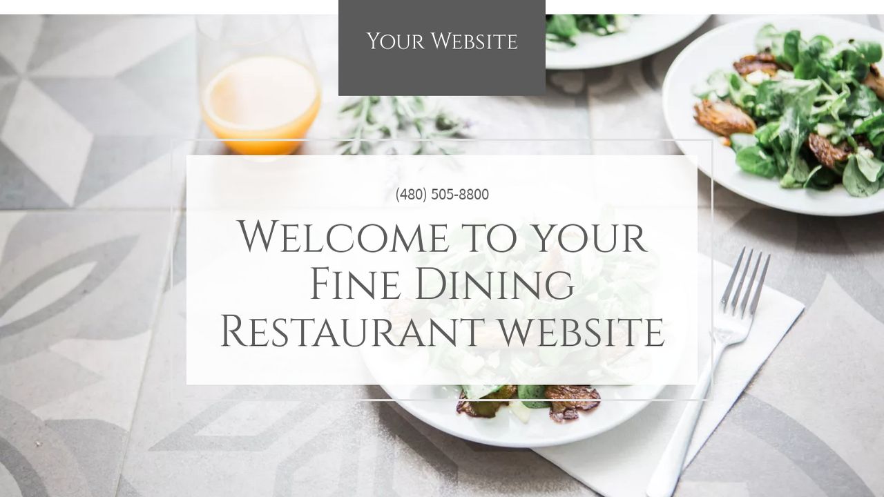 Fine Dining Restaurant Website Templates GoDaddy Fine Dining Restaurant Website Templates GoDaddy