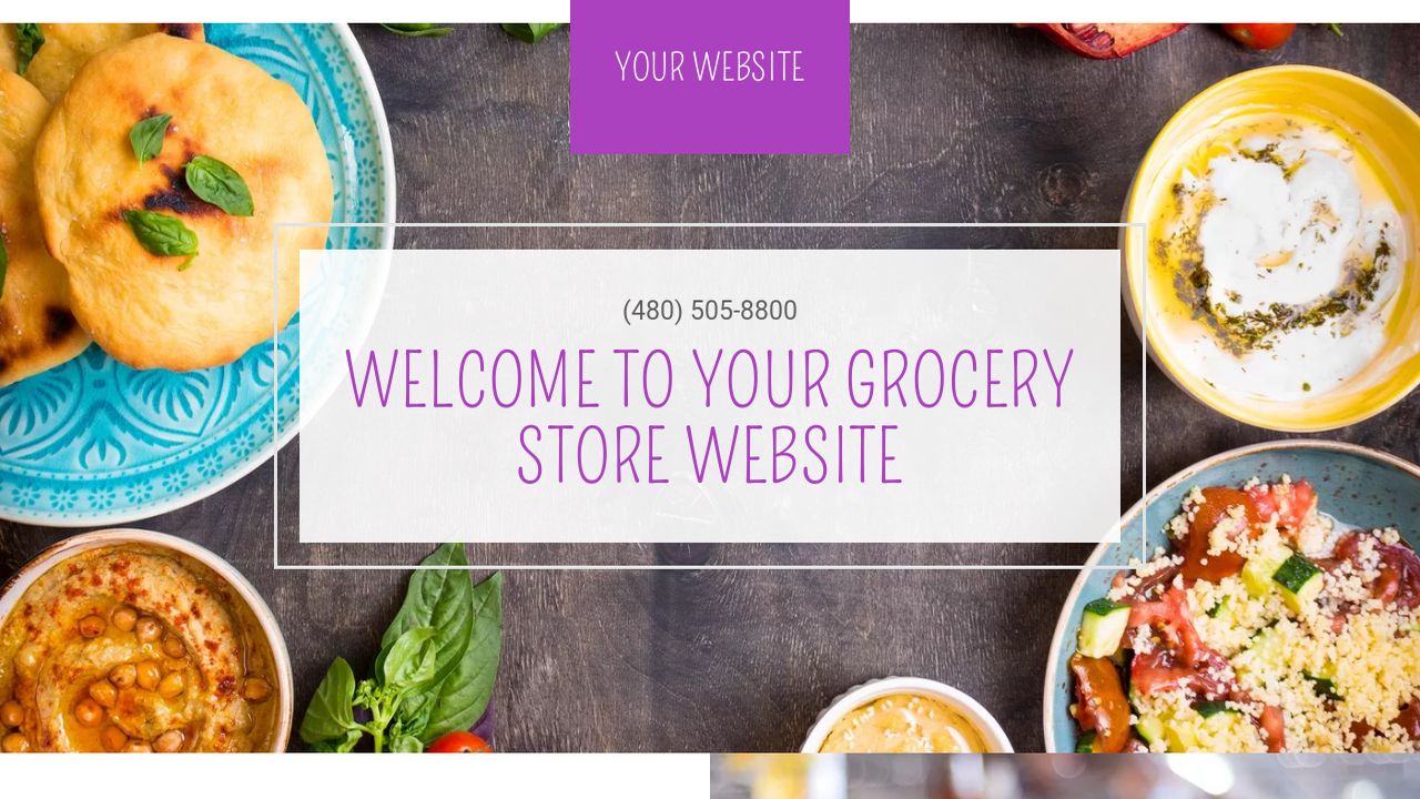Grocery Store Website Templates GoDaddy