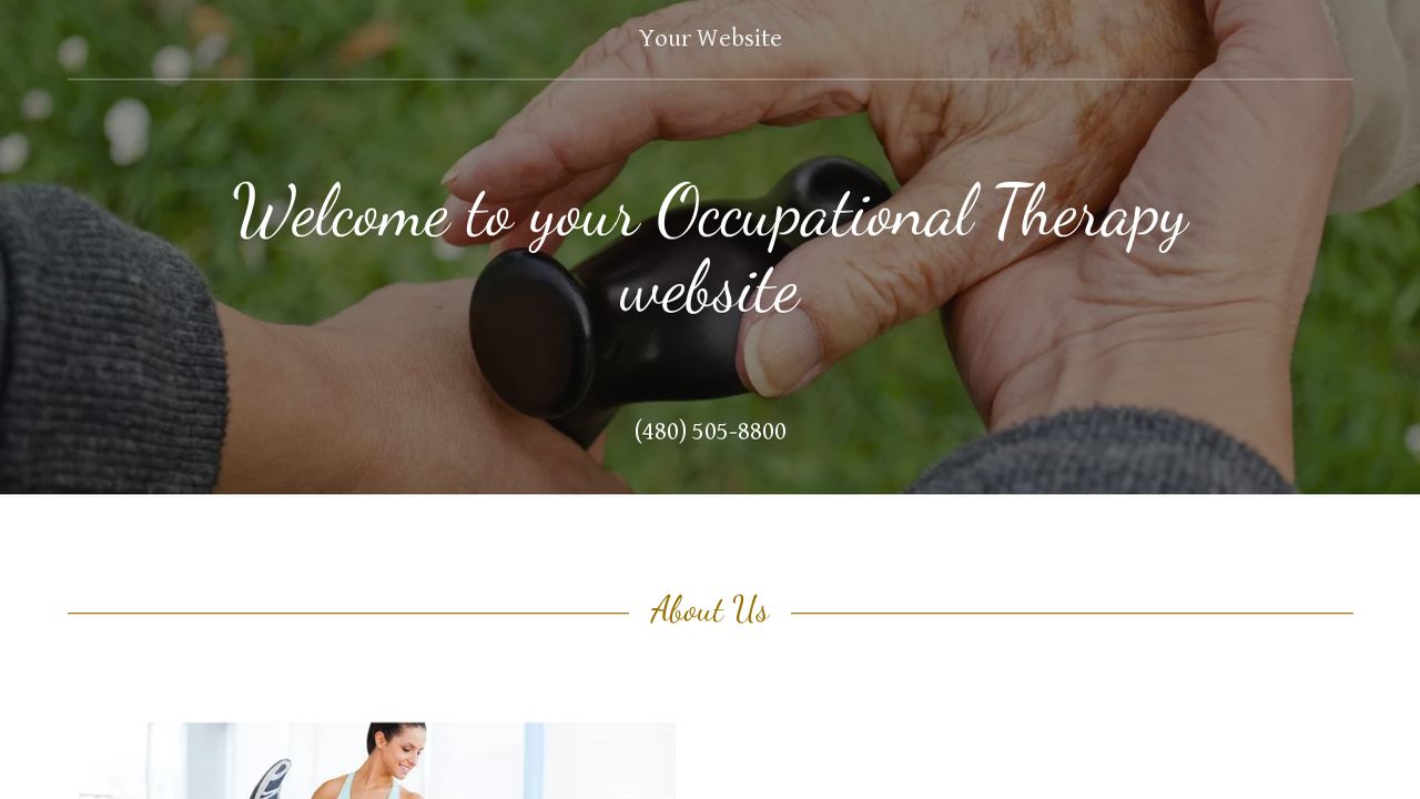 Occupational Therapy Website Templates GoDaddy