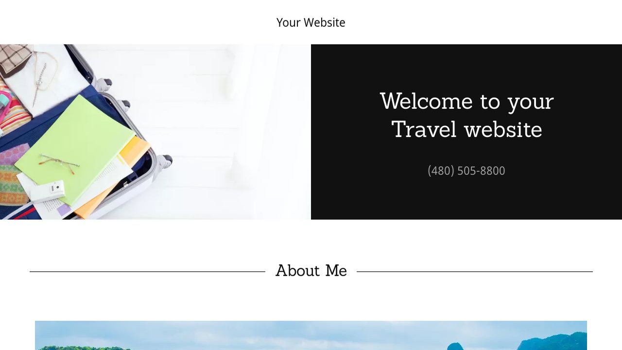 Travel Website Templates | GoDaddy