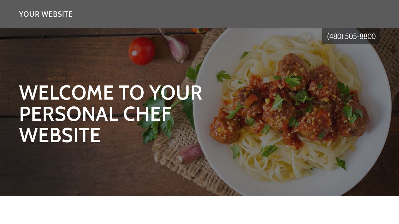 Personal Chef Websites Templates Printable Word Searches