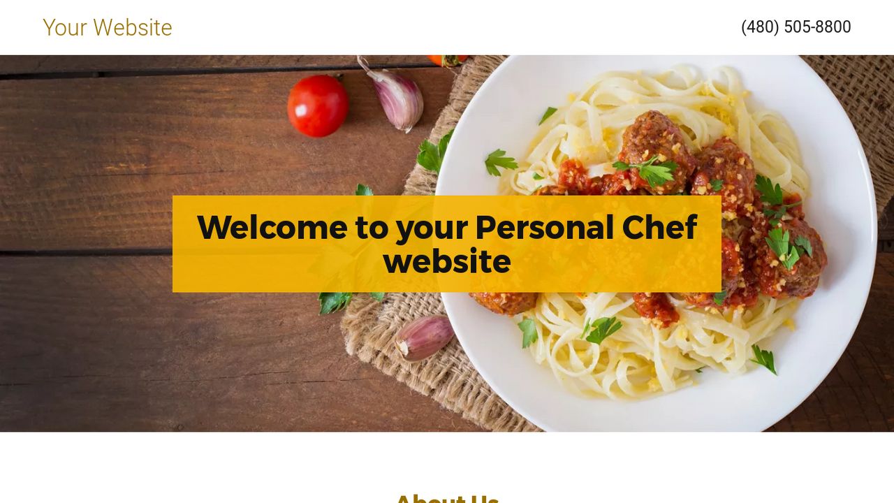 Personal Chef Websites Templates Printable Word Searches