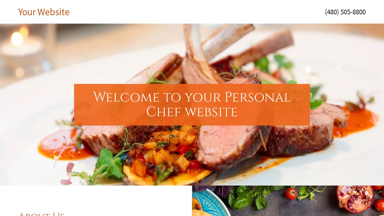 Personal Chef Websites Templates Printable Word Searches