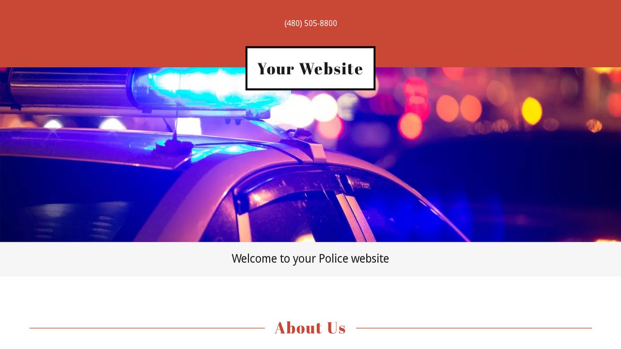 Police Website Templates | GoDaddy