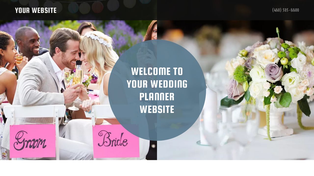 Wedding Planner Website Templates GoDaddy